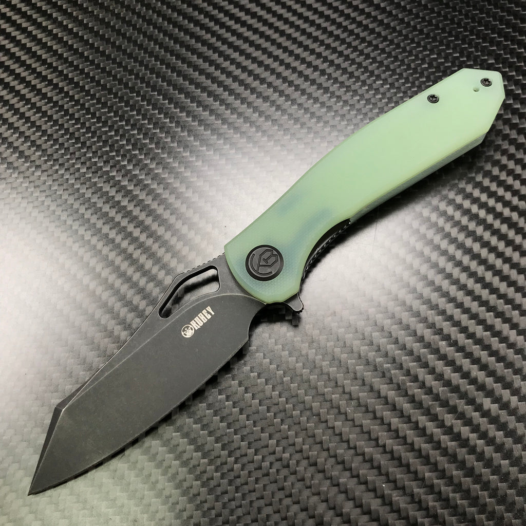 KUBEY KU310D Drake G10 Handle D2 Dark Stonewashed Blade Folding Knife ...